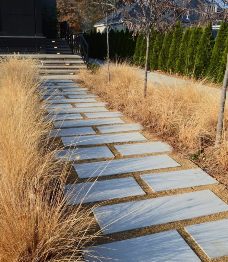 43 concrete path ideas for your patio or garden that you can easily ...