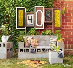 44 creative ideas to decorate with concrete blocks – Crafty Daily
