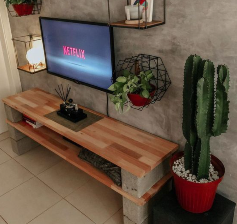 44 creative ideas to decorate with concrete blocks – Crafty Daily