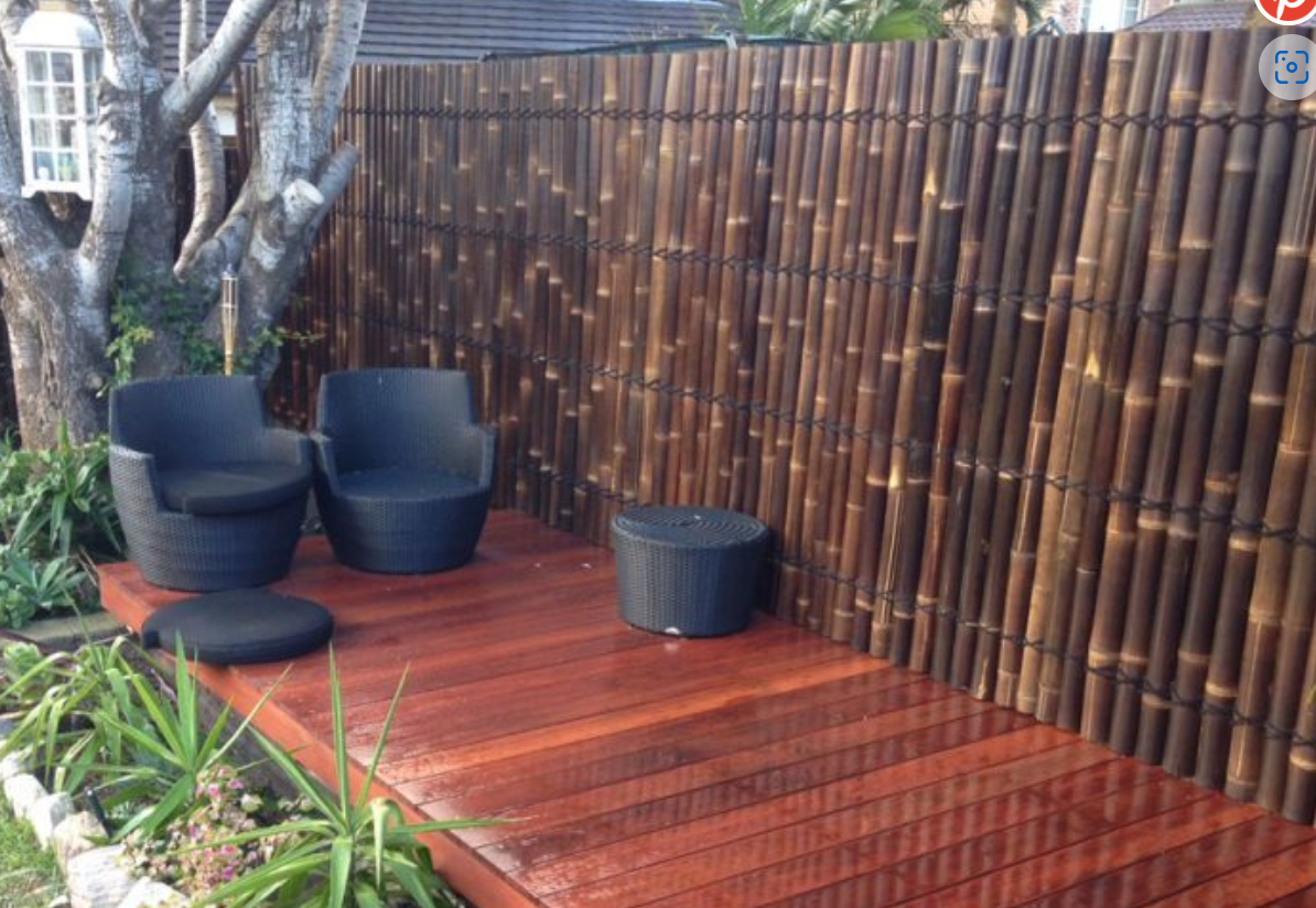 15 ideas to decorate the fence of your house with bamboo panels ...