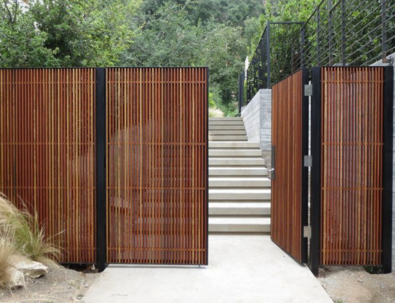 37 beautiful gate designs for your home – Crafty Daily