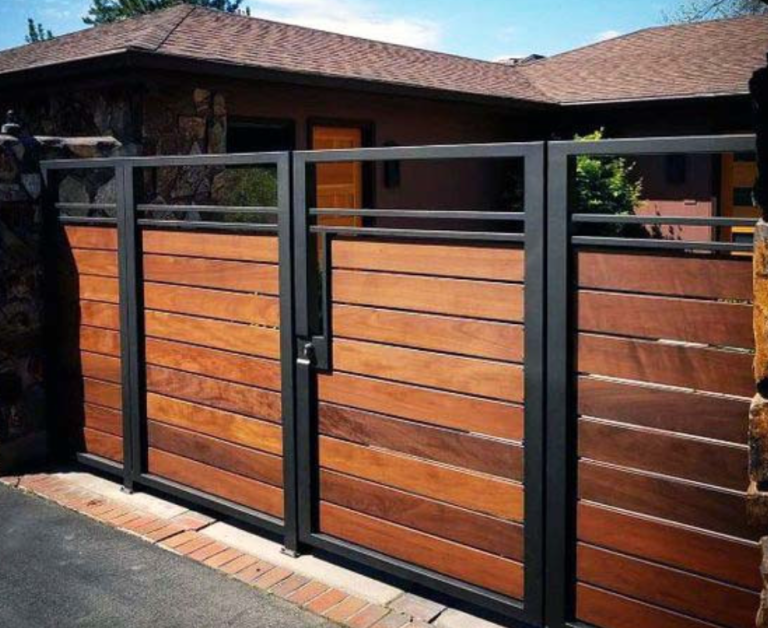 37 beautiful gate designs for your home – Crafty Daily