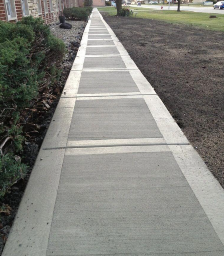 30 easy ideas to make a concrete path in your driveway or garden ...