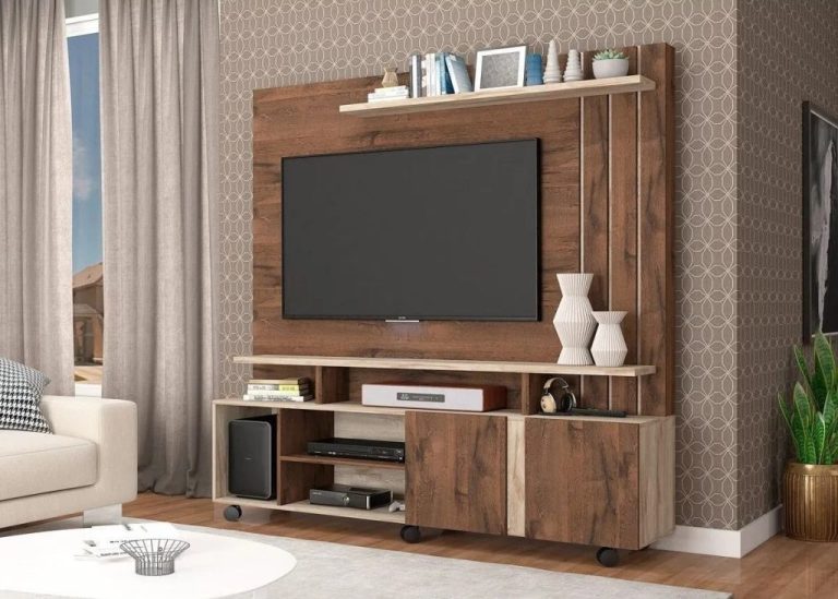 30 Unique DIY TV Stand Ideas to Organize & Stylize Your Home – Crafty Daily