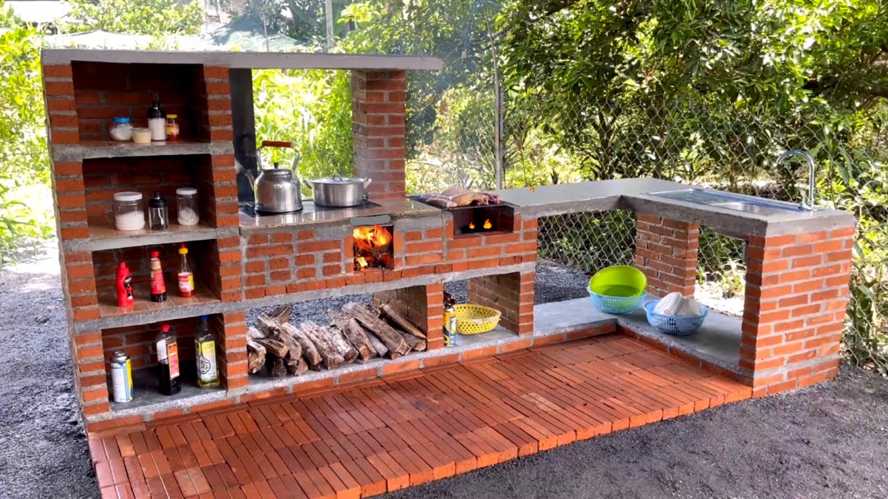 38 DIY Outdoor Multi-function Stove Ideas You Can Build on a Budget ...