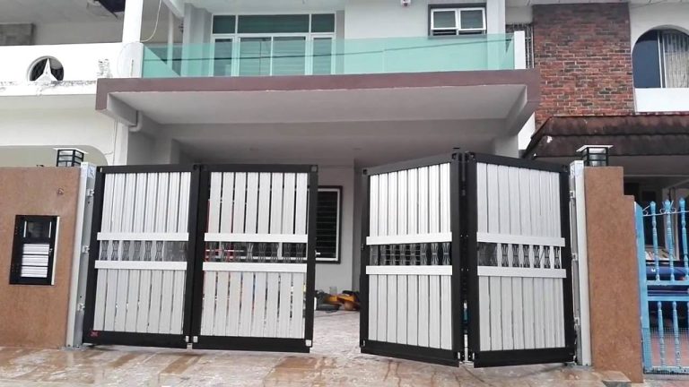 30 Best “Folding Gate” Design Ideas That Are Modern and Functional ...