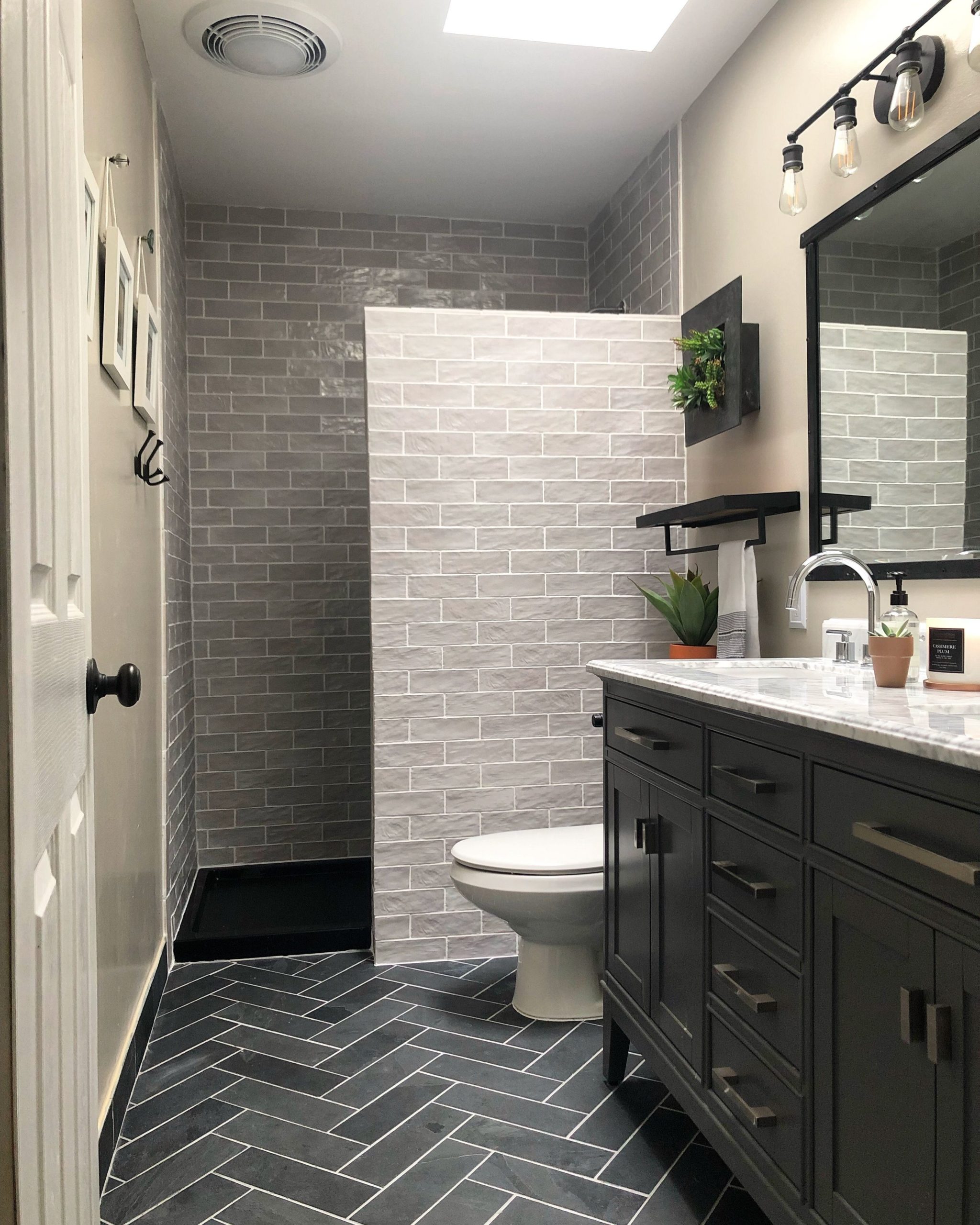 51 Smart Ideas to Divide Your Bathroom’s Wet & Dry Zones With Concrete ...