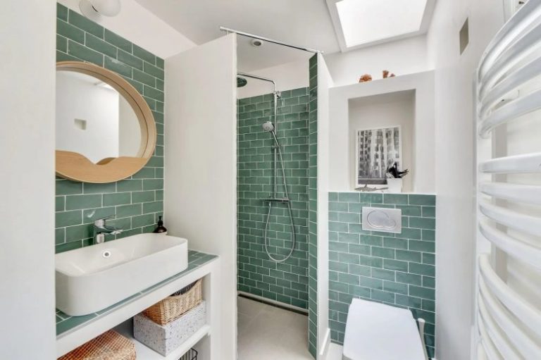 51 Smart Ideas to Divide Your Bathroom’s Wet & Dry Zones With Concrete ...