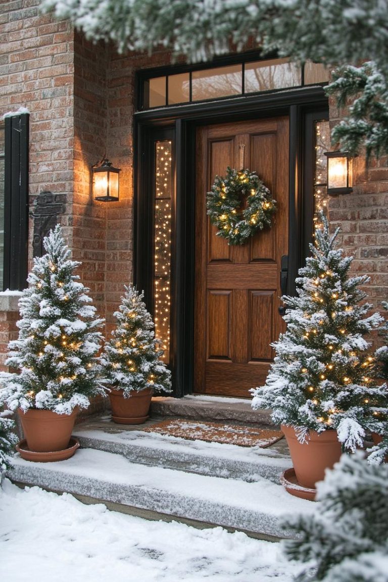 38 Christmas Porch Decor Ideas to Welcome the Holiday Season – Crafty Daily