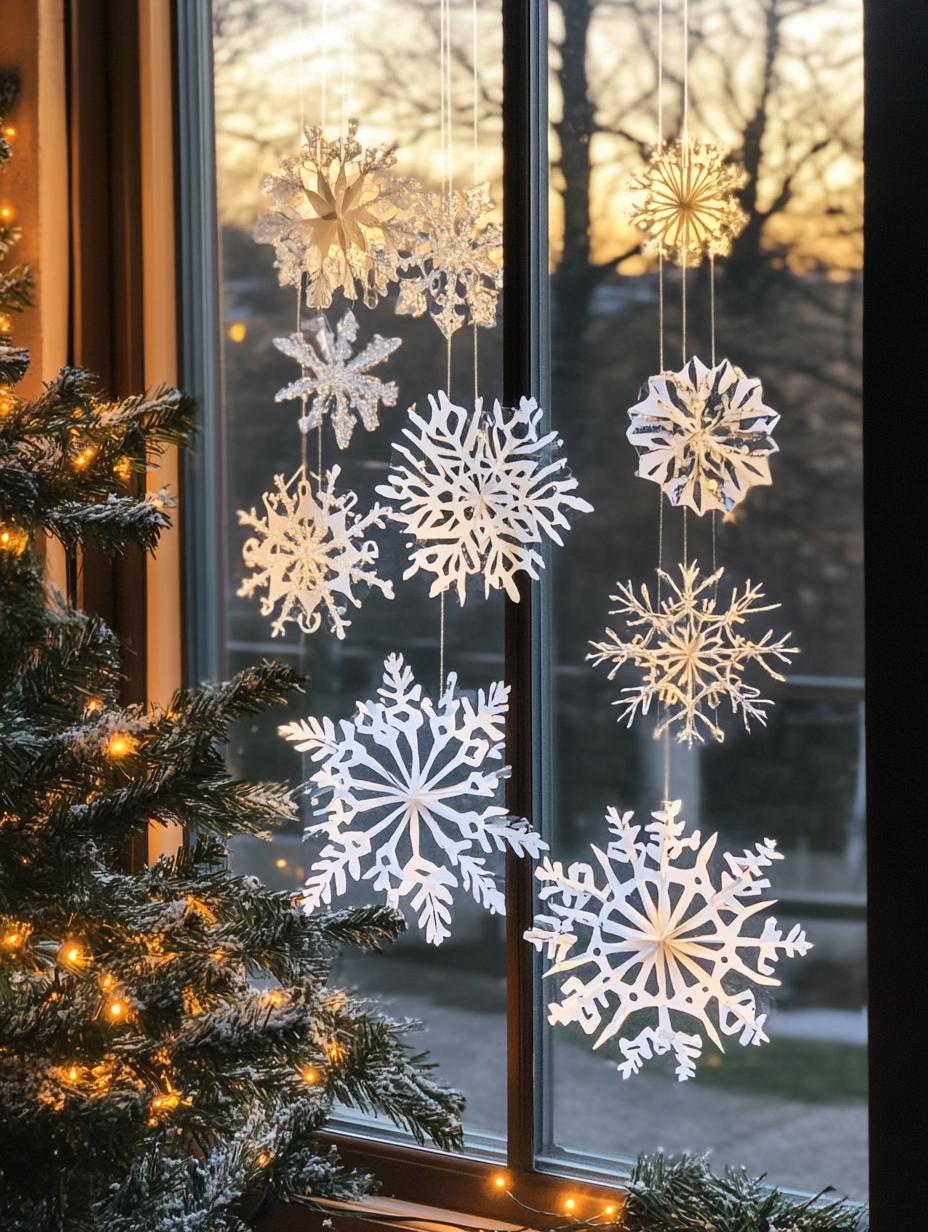 Christmas Window Decor Ideas for a Festive and Cozy Holiday – Crafty Daily