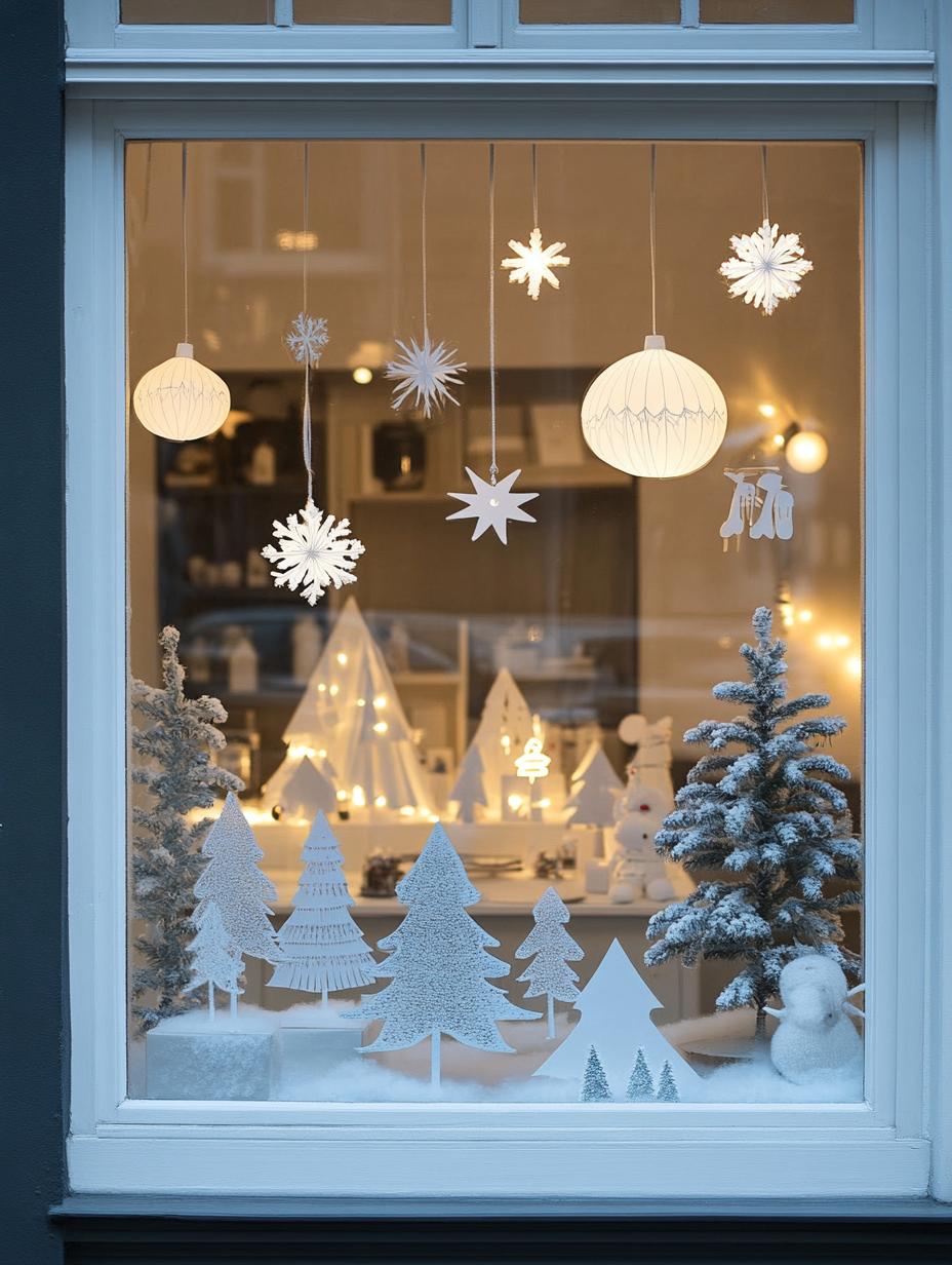 Christmas Window Decor Ideas for a Festive and Cozy Holiday – Crafty Daily