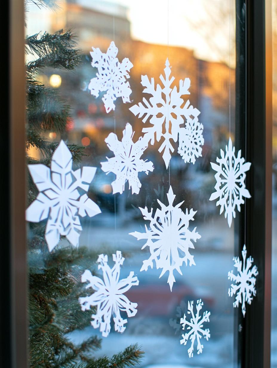 Christmas Window Decor Ideas for a Festive and Cozy Holiday – Crafty Daily
