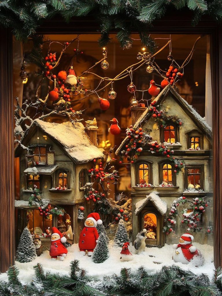 Christmas Window Decor Ideas for a Festive and Cozy Holiday – Crafty Daily